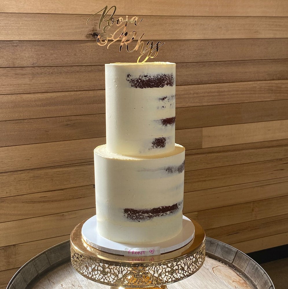 Blank Canvas Cake - 2 tier | Yarra Valley Cake Company
