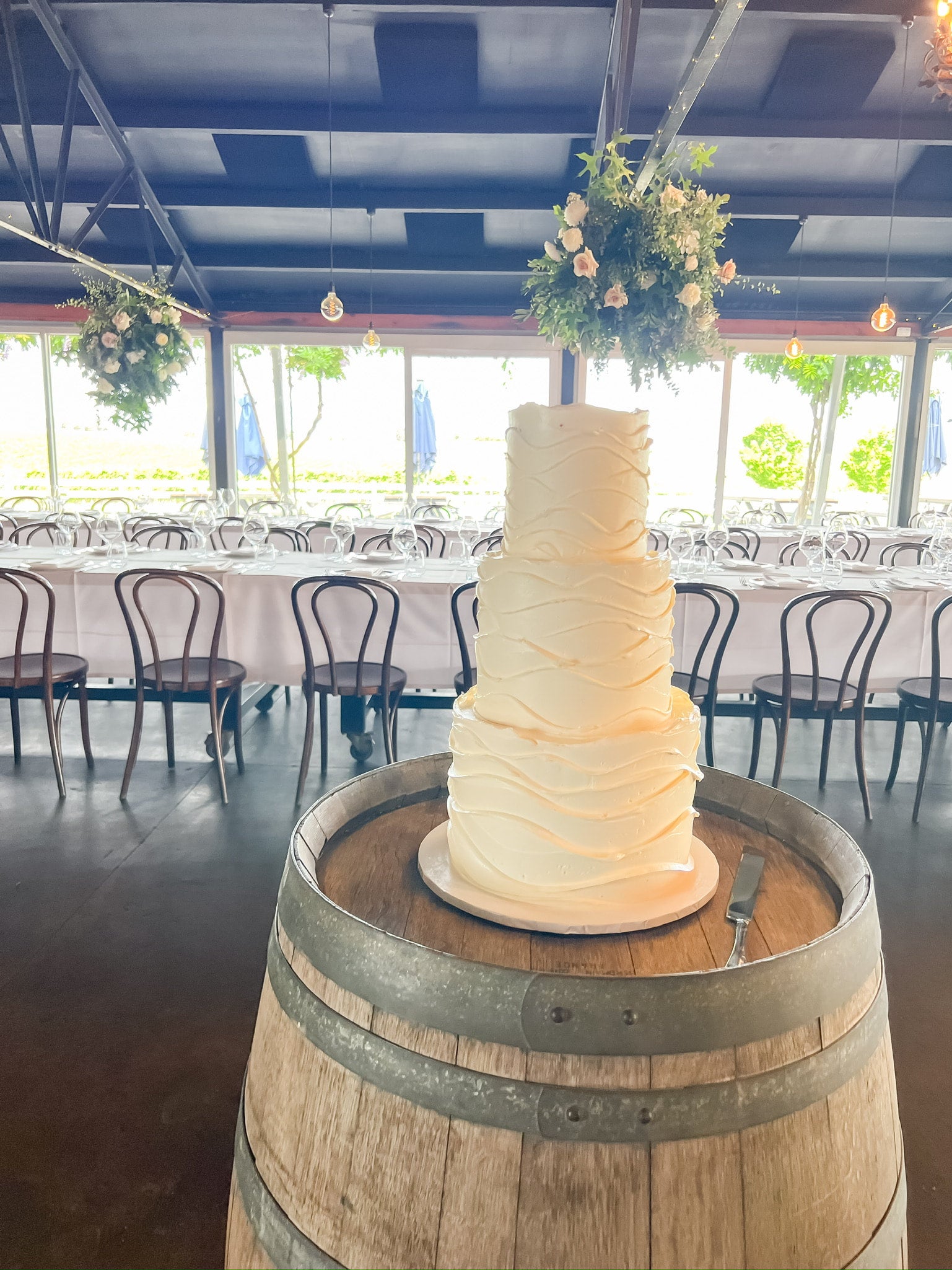 Blank Canvas Cake - 3 tier | Yarra Valley Cake Company