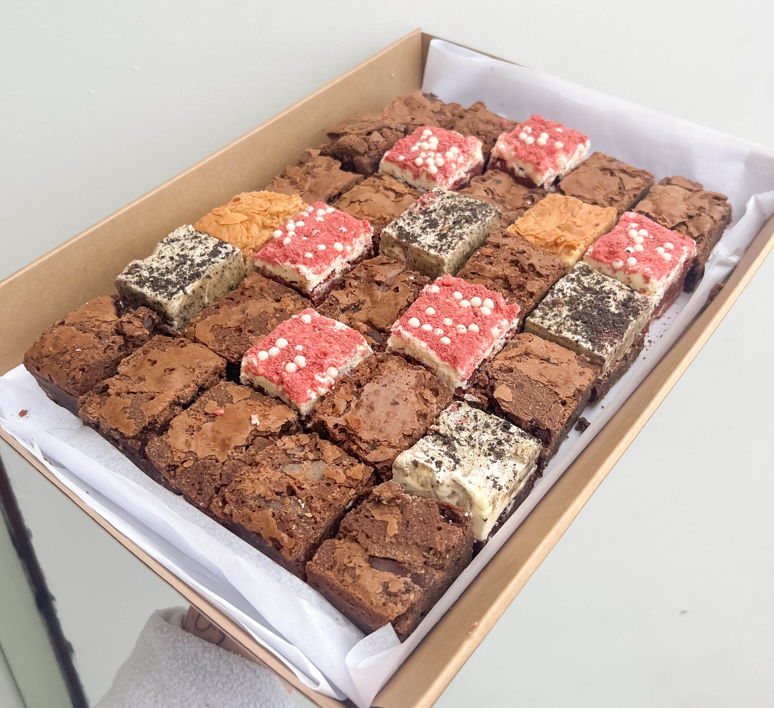 Mixed Mini Slices & Brownies | Yarra Valley Cake Company